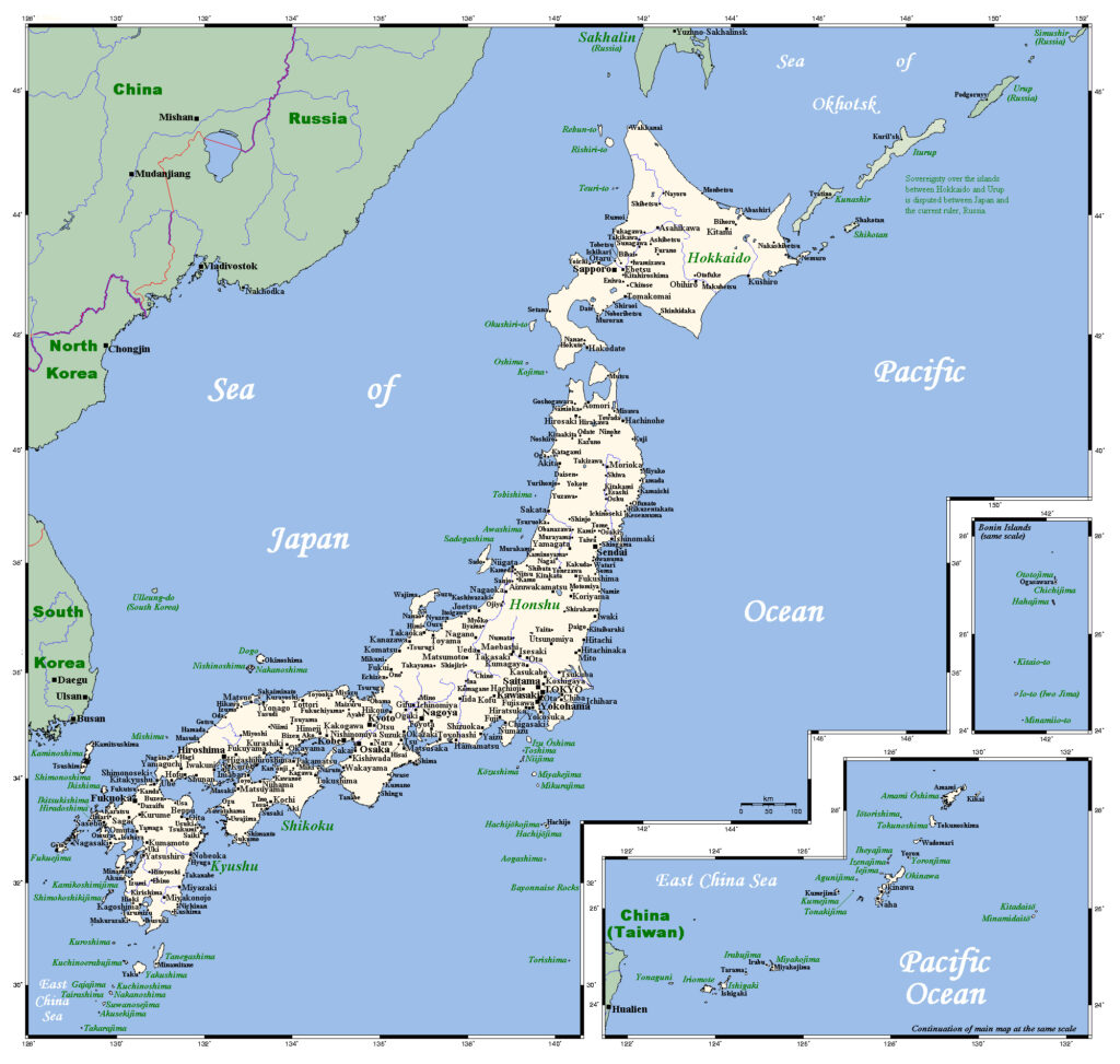 Maps Of Japan Detailed Map Of Japan In English Tourist Map Of Japan | Adams Printable Map