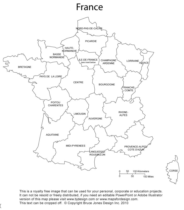 Political Map Of France Pdf | Adams Printable Map