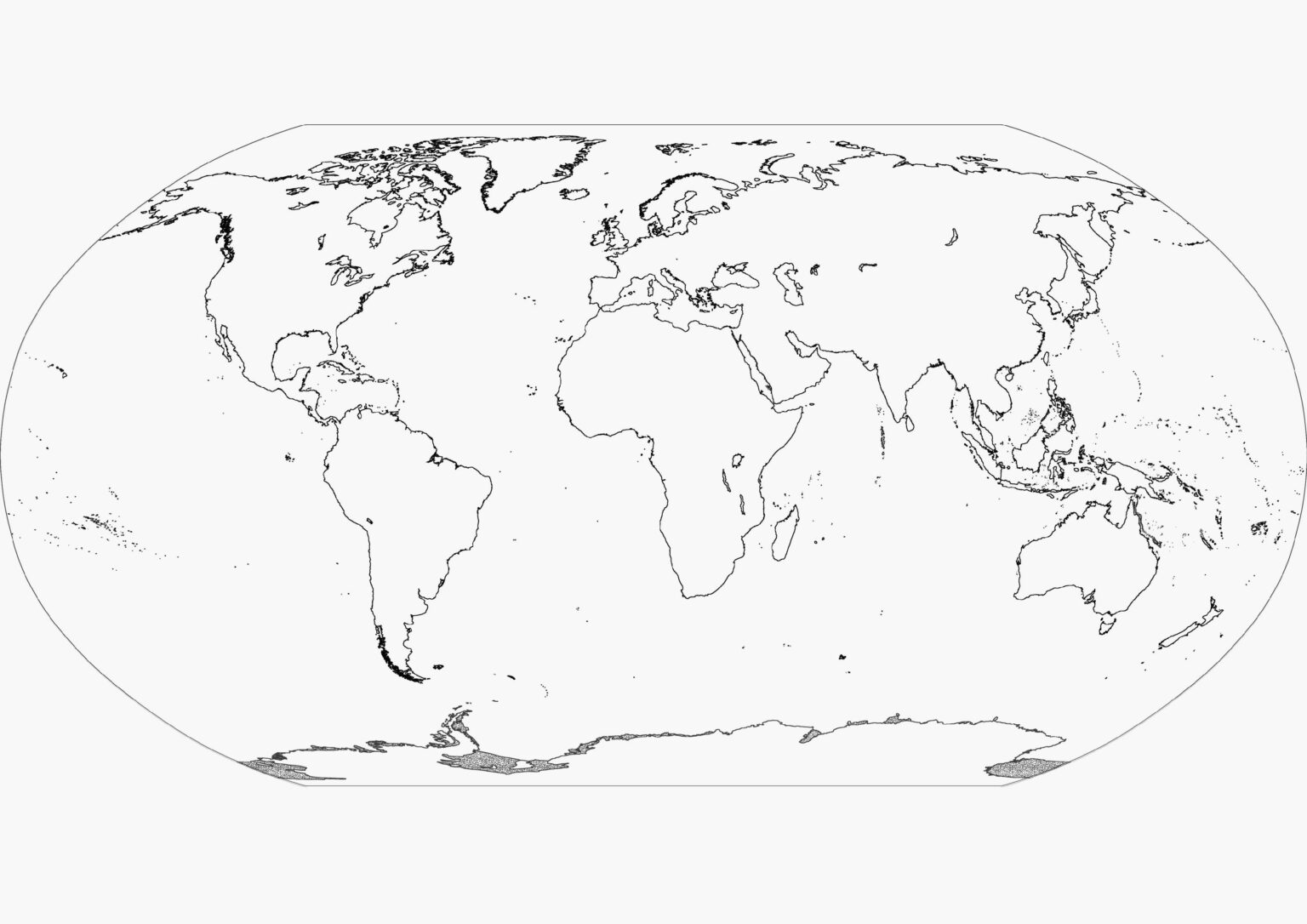 Printable Blank World Map Coloring Page Coloring Pages World Adams 