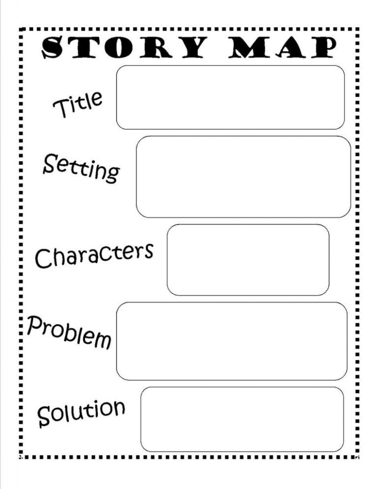 Printable Story Map For Kindergarten Printable Maps | Adams Printable Map