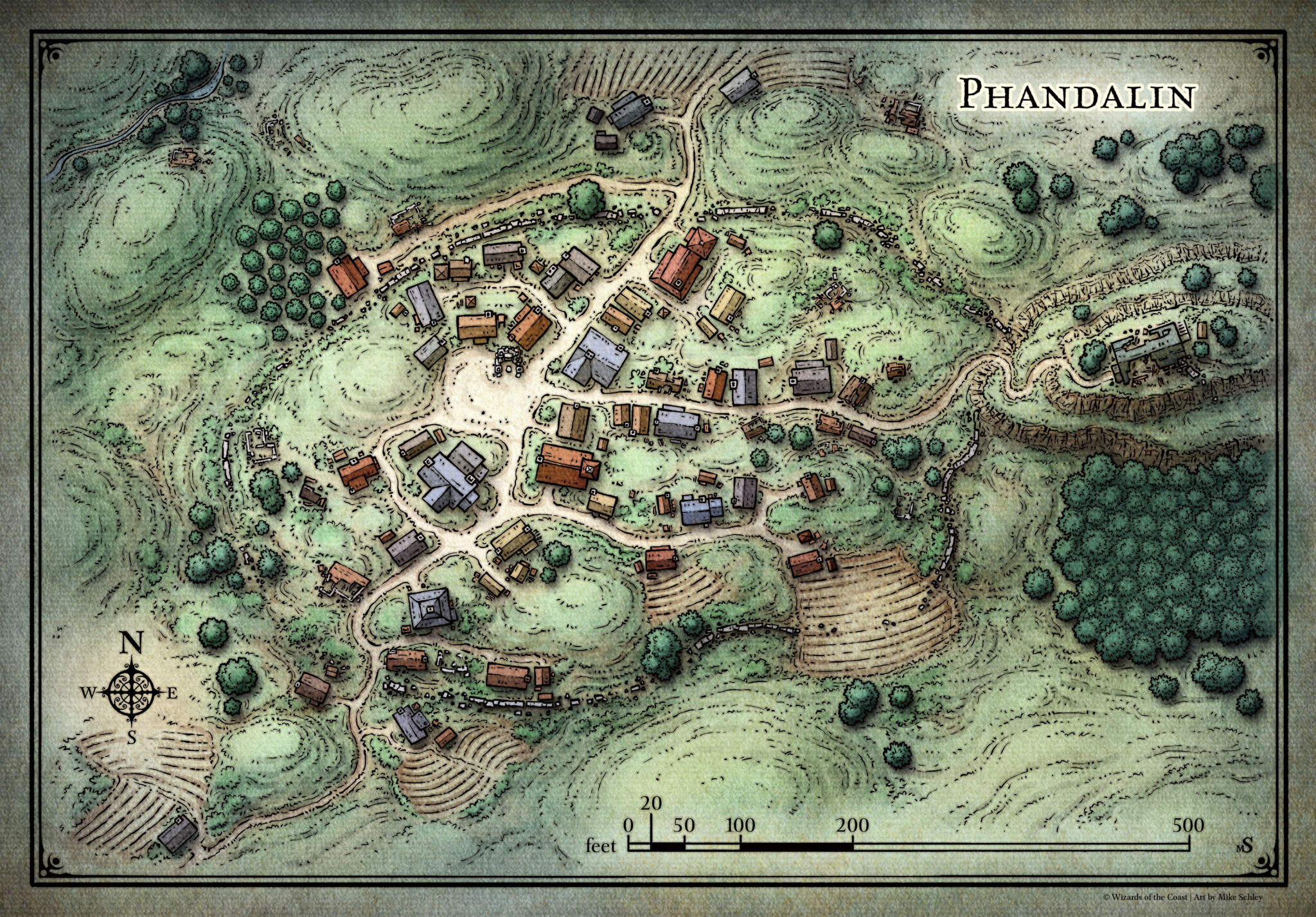 Phandelver Map | Adams Printable Map