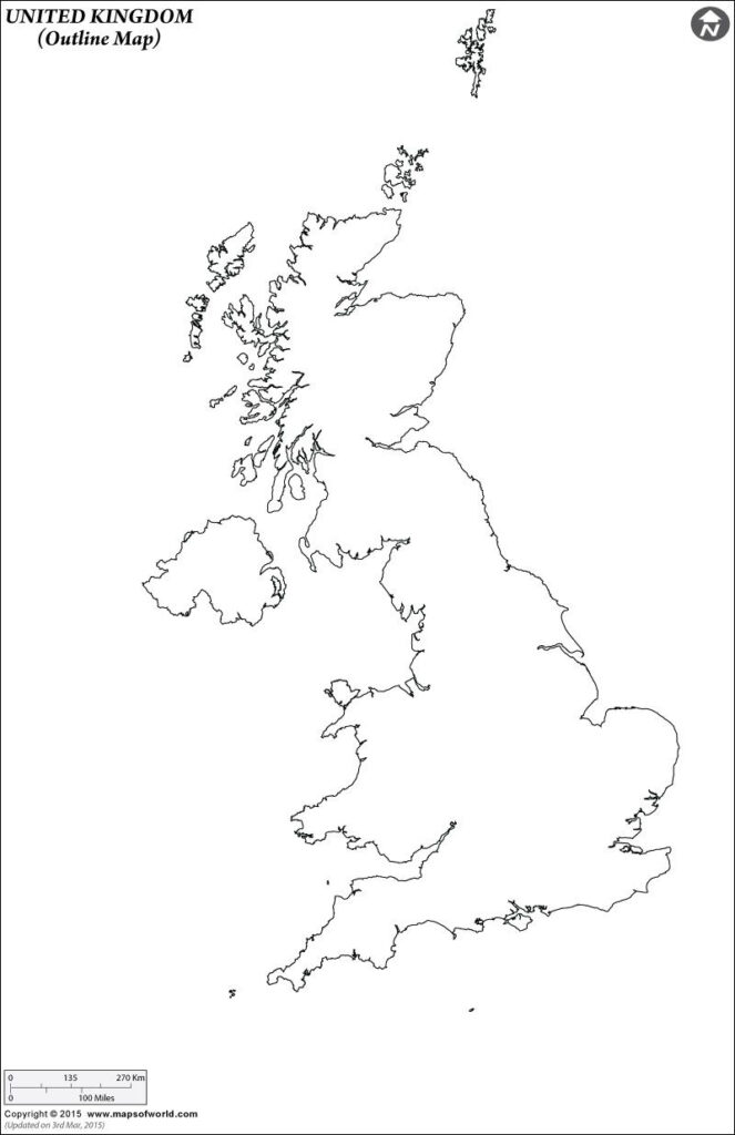 Blank Map Of UK Outline Map Of UK Map Outline Outline Pictures Map | Adams Printable Map