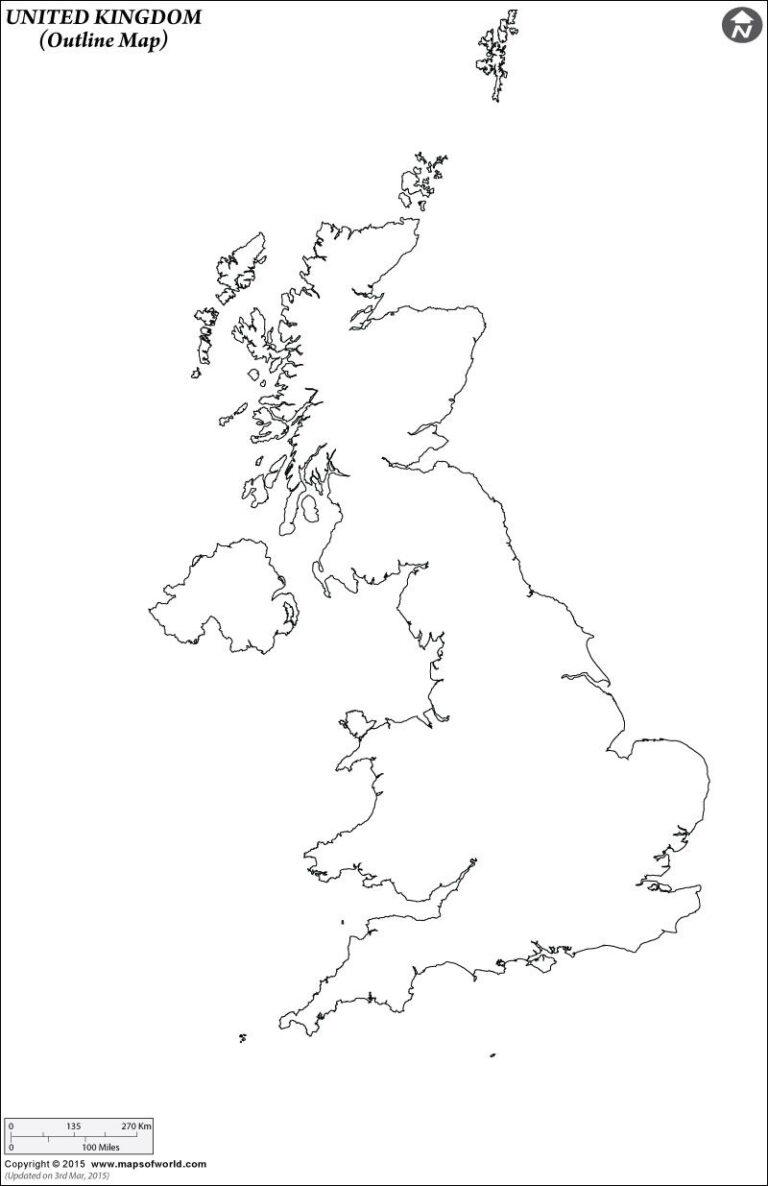 Blank Map Of UK Outline Map Of UK Map Outline Outline Pictures Map ...