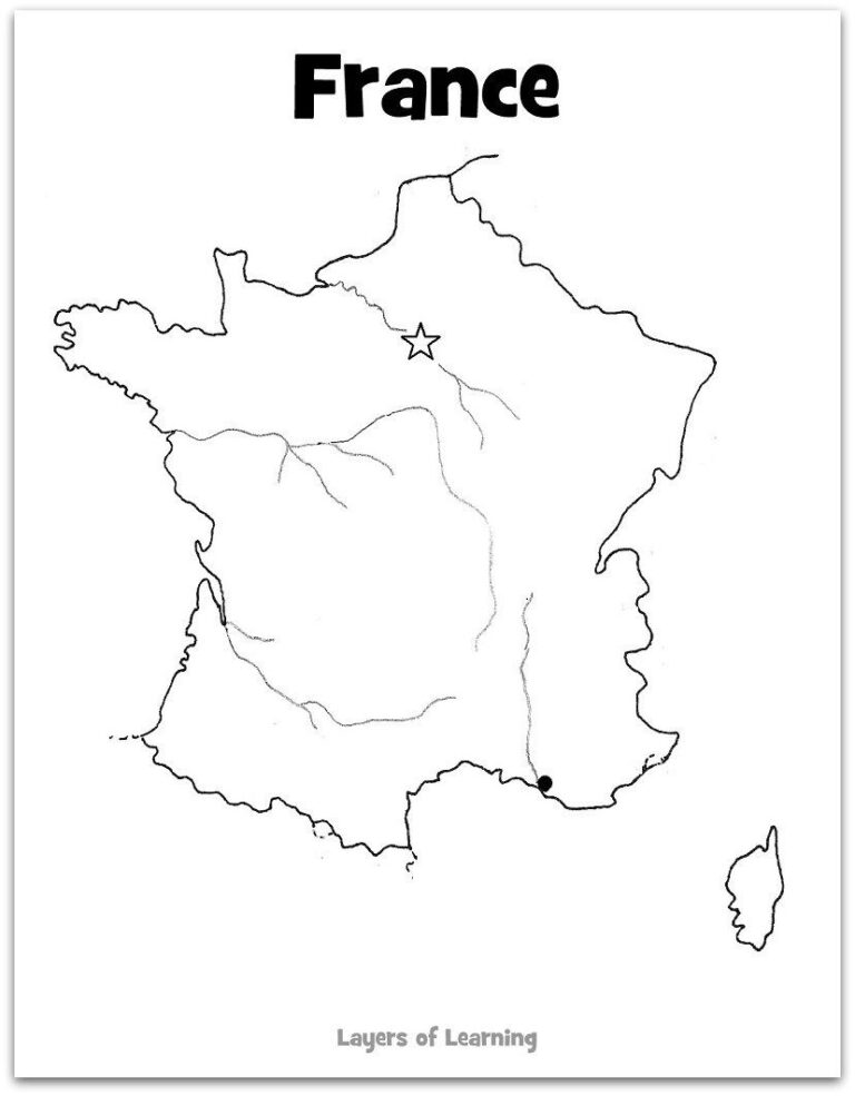 Free Printables Layers Of Learning France For Kids Geography For ...