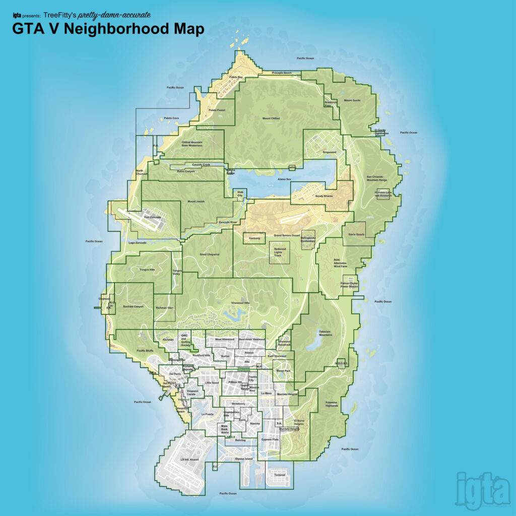 GTA V Maps Quad Ultra High Definition 8K Quality BragitOff | Adams ...
