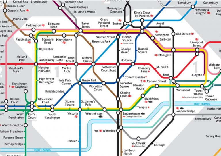 London Underground Map Printable A4 Printable Maps | Adams Printable Map