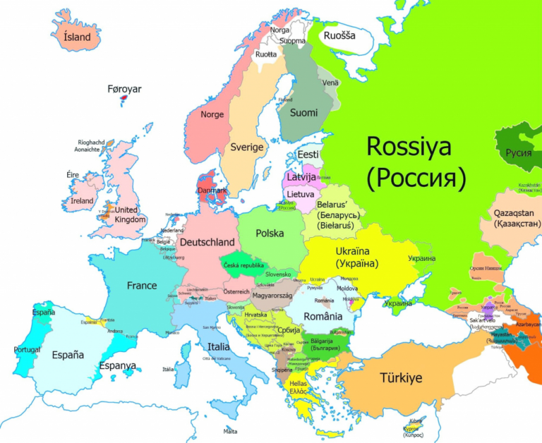 Map Of Europe For Kids Printable Printable Maps | Adams Printable Map