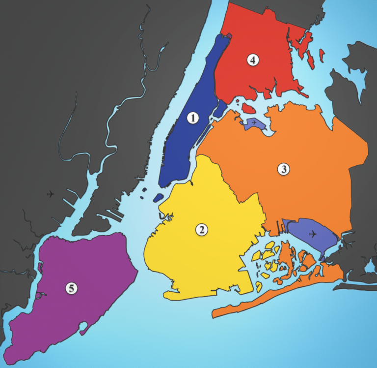 Map Of The 5 Boroughs Printable Printable Maps | Adams Printable Map