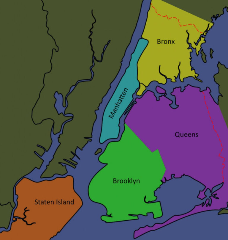 Map Of The 5 Boroughs Printable Printable Maps | Adams Printable Map