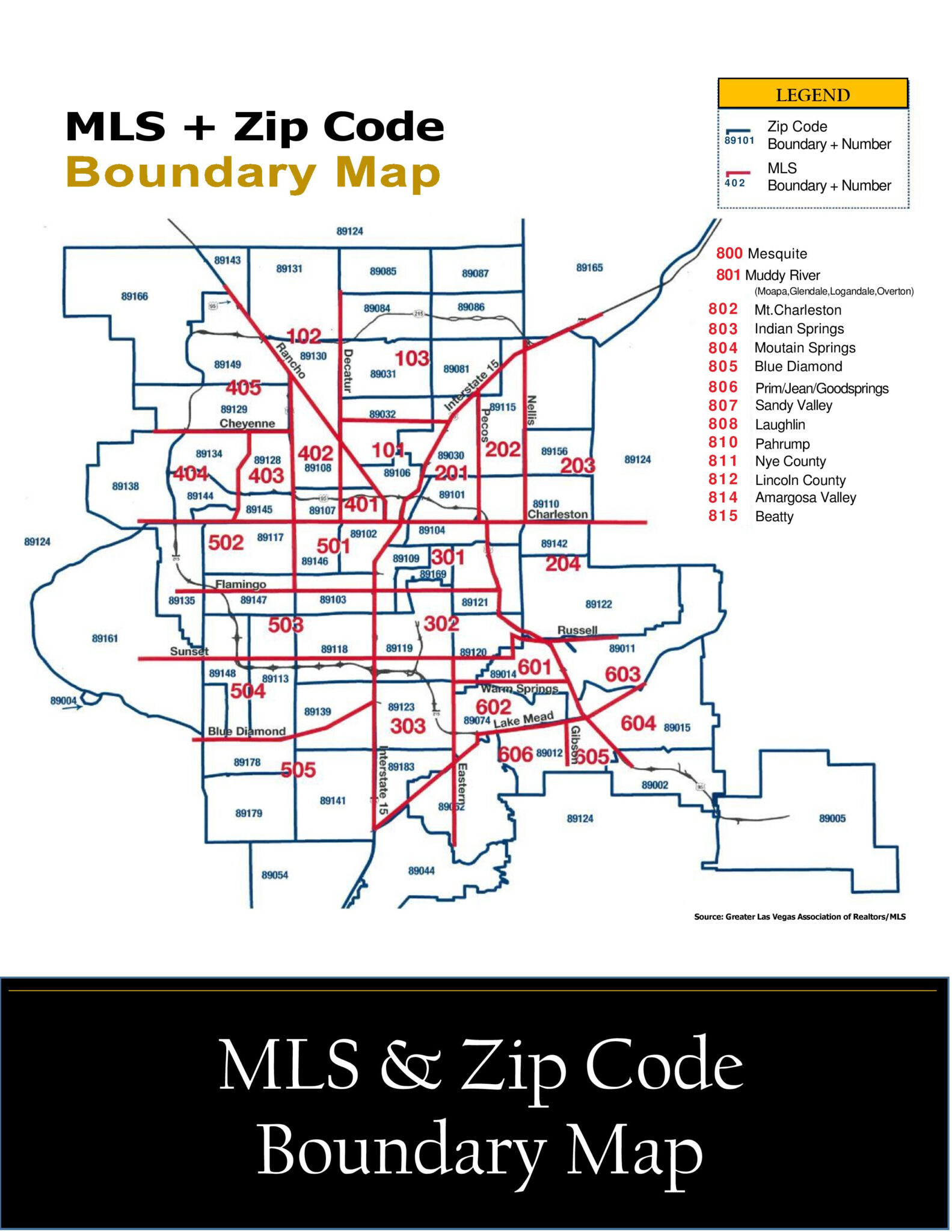 MLS Zip Code Boundary Map Chris Fulce | Adams Printable Map
