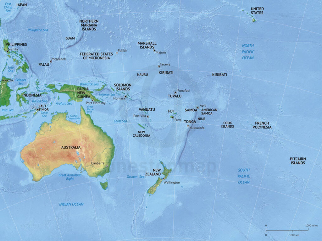 Pin On Our Maps Of Australia Countries Regions | Adams Printable Map
