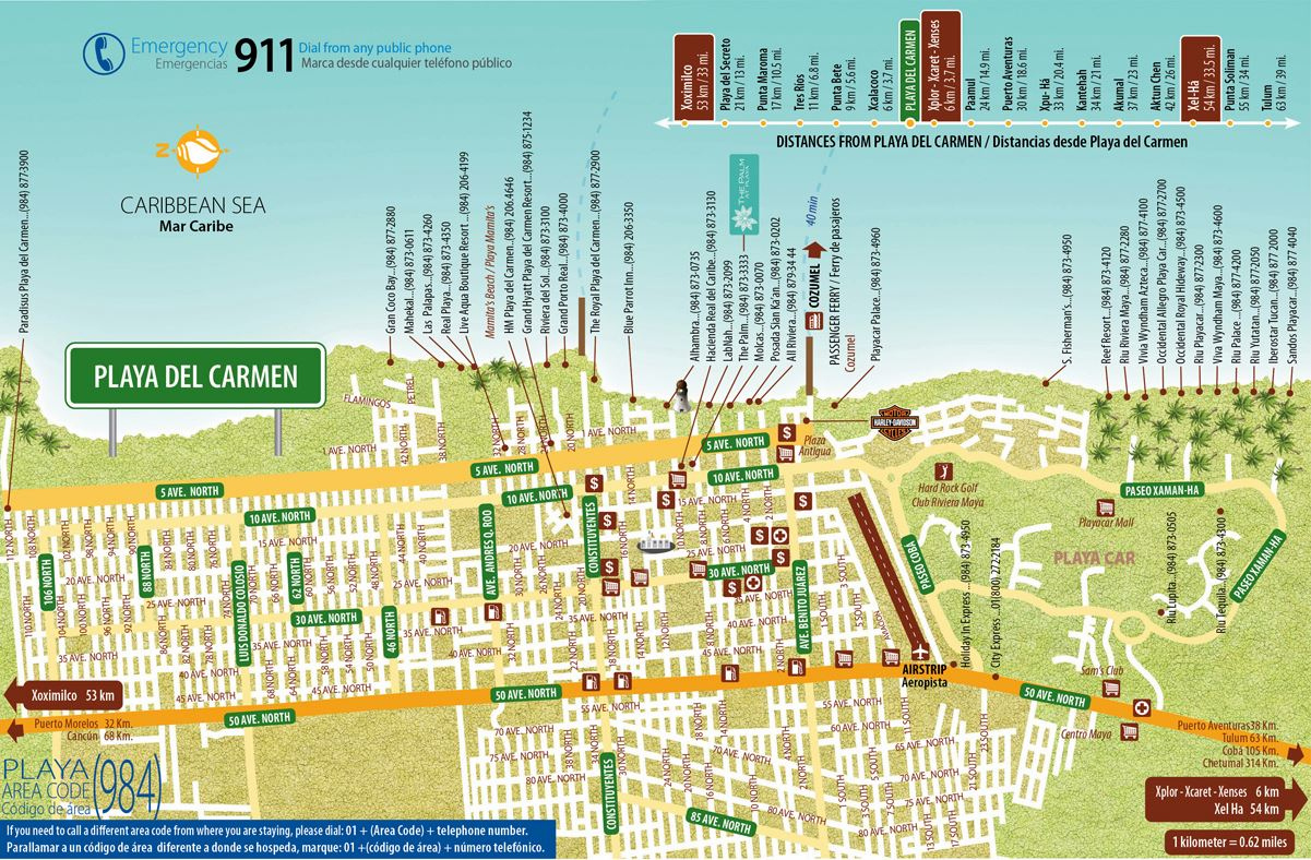 Ubicate Map Tucsa Playa Del Carmen Adams Printable Map Ubicate Map Tucsa Playa Del Carmen Adams Printable Map