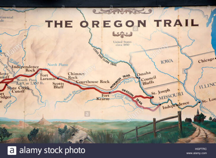 Printable Map Of The Oregon Trail Printable Maps | Adams Printable Map