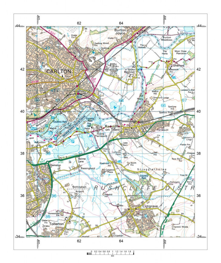 Printable Maps Causeway Coast Way Ulster Way Inside Printable Os ...