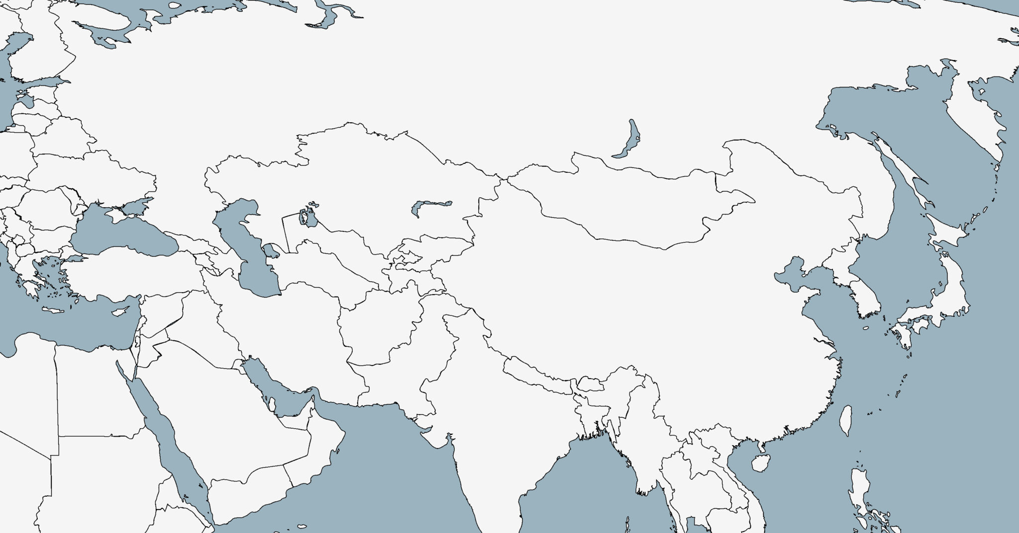 Printable Middle East Maps Map City Printable Map Europe And Asia ...
