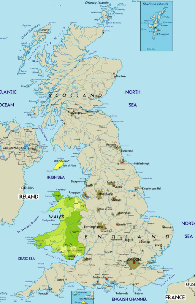 Wales Map Wales UK Mappery Wales Map Map Of Wales Uk Map Of Britain | Adams Printable Map