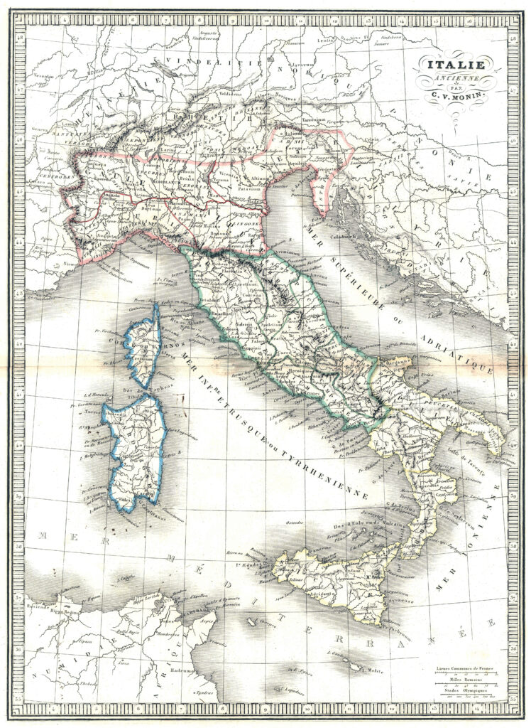 Map Of Italy When They Gained Territory | Adams Printable Map