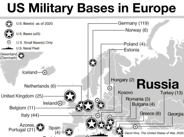 Map Of US Military Bases In Italy | Adams Printable Map